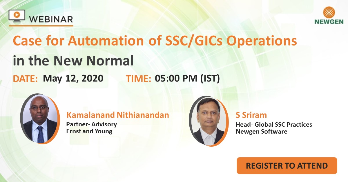 [Webinar]: Case for Automation of SSC/GIC Operations in the new normal